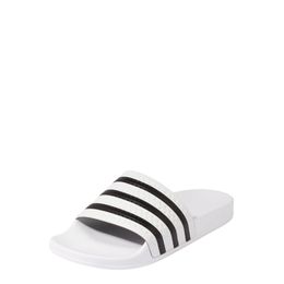 Adidas Originals Pantolette 'Adilette' Damen Gr&ouml;&szlig;e 42 schwarz / wei&szlig;