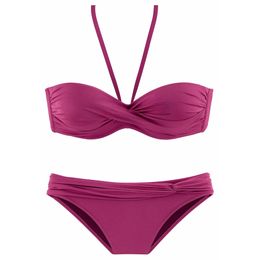 Lascana Bikini 'Wire' female size XXS/XS Purple