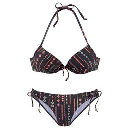 Buffalo Bikini Damen Gr&ouml;&szlig;e L mischfarben / schwarz