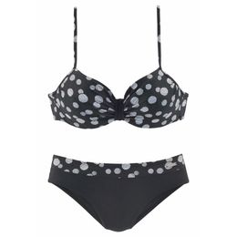 Lascana Bikini 'Wire Glue' female Black size 36