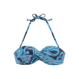 Lascana Bikini Top 'Boho' female Blue size 34