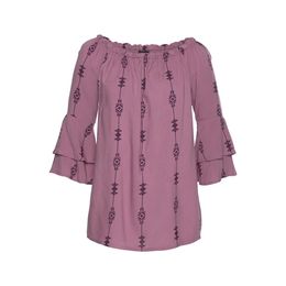 Lascana Blouse female Purple size 38