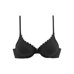Lascana Bikini-Top Damen Gr&ouml;&szlig;e 85 schwarz