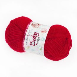 Baby Happy von Schoeller+Stahl, Rot, aus Polyacryl