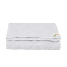 Levelone Mono-Steppbett - weiß - 155 cm - Sconto