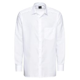 OLYMP Button Up Shirt 'Luxor Faux' male White size 48