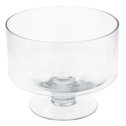 buttinette Glasschale mit Fuß, 20 cm, 25 cm Ø