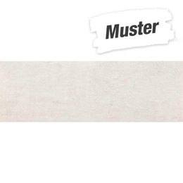 Muster zur Wandfliese 'Leeds' Steingut hellgrau 30 x 90 cm