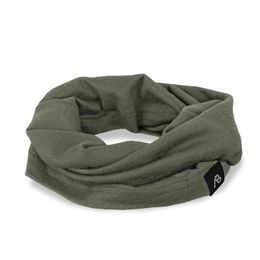 Schlauchschal Lite Merino Wolle oliv
