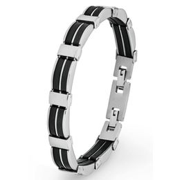 Amor Armband Herren Gr&ouml;&szlig;e One Size schwarz / silber