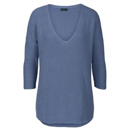 Große Größen: Lascana Strandpullover, blau, Gr.44/46