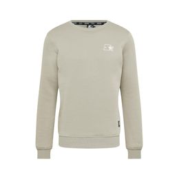Starter Black Label Sweatshirt Herren Gr&ouml;&szlig;e L hellgrau / wei&szlig;