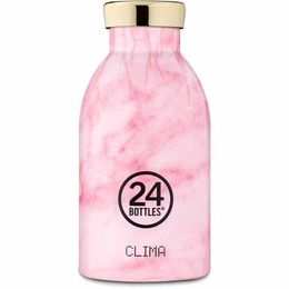 24Bottles Clima Trinkflasche 330 ml pink marble