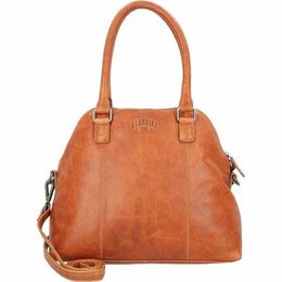 KLONDIKE 1896 Ella Schultertasche Leder 35 cm cognac