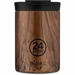 24Bottles Travel Trinkbecher 350 ml sequoia wood