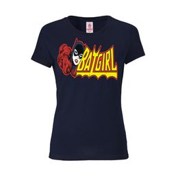 logoshirt T-Shirt 'Batgirl' Damen Gr&ouml;&szlig;e S nachtblau / mischfarben