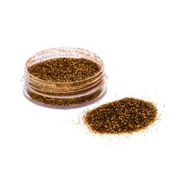 Eulenspiegel Kosmetik-Glitter, zimtfarben