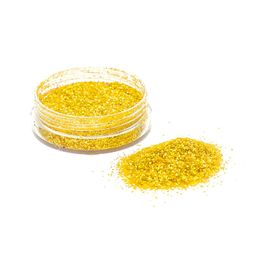 Eulenspiegel Kosmetik-Glitter, candy yellow