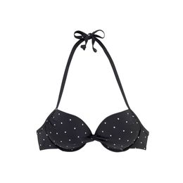 Lascana Bikini Top 'Sparkel' female Black size 40