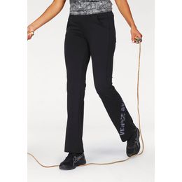 Große Größen: Venice Beach Jazzpants, schwarz-weiß, Gr.23