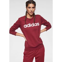 Adidas Große Größen: Sweatshirt, dunkelrot, Gr.XXL