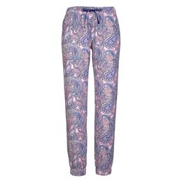 Große Größen: Petite Fleur Pyjamahose »Paradise« ideal zu kombinieren, Paisley, Gr.52/54