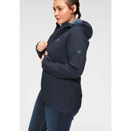 Jack Wolfskin Große Größen: Softshelljacke, marine, Gr.44