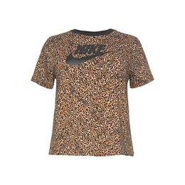 Große Größen: Nike Sportswear T-Shirt »WOMEN Nike Sportswear TOP SHORTSLEEVE PLUS SIZE«, mehrfarbig, Gr.XXXL