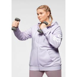 Adidas Große Größen: Sweatjacke, flieder, Gr.56/58