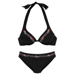 Buffalo Bikini 'Flori' Damen Gr&ouml;&szlig;e XS/S mischfarben / schwarz