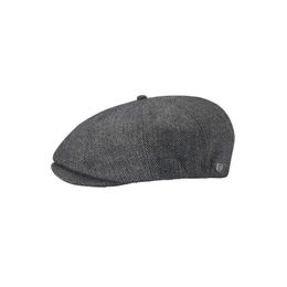 Brixton Schieberm&uuml;tze 'BROOD' Herren Gr&ouml;&szlig;e 55/56 grau / schwarz