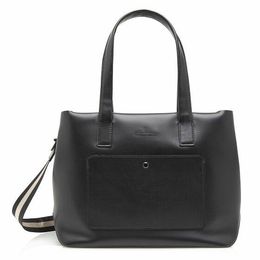 Castelijn & Beerens Castelijn & Beerens Dama Emma Schultertasche RFID Leder 39 cm Laptopfach black