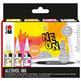 Marabu Alcohol Ink Set "Neon"
