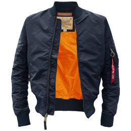 Alpha Industries MA-1 TT Bomberjacke repl.-blue, Gr&ouml;&szlig;e S