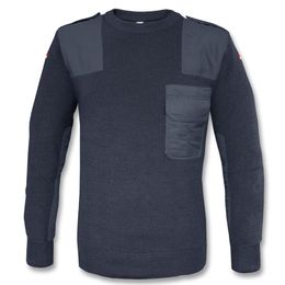 BW Pullover Original nach Bundeswehr TL blau, Gr&ouml;&szlig;e 50