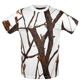 MFH US T-Shirt halbarm hunter snow, Gr&ouml;&szlig;e M