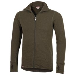 Woolpower Full Zip Jacket 400 Wolljacke pine green, Gr&ouml;&szlig;e S