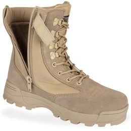 bw-online-shop Swat Boots Zipper camel, Gr&ouml;&szlig;e 43