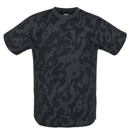 MFH US T-Shirt halbarm nightcamo, Gr&ouml;&szlig;e L
