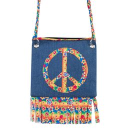 buttinette Tasche "Hippie", blau