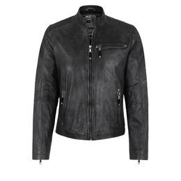 M.O.D. Miracle Of Denim Lederjacke Herren Gr&ouml;&szlig;e XL anthrazit