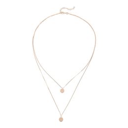 Elli Kette 'Kreis' Damen Größe One Size rosegold