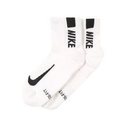 Nike Athletic Socks 'Multiplier' male size 34/38 Black / White