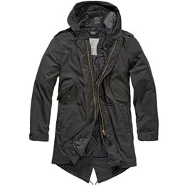 Brandit M51 US Parka schwarz, Gr&ouml;&szlig;e 5XL