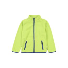 Playshoes Fleecejacke Jungen Gr&ouml;&szlig;e 80 blau / kiwi