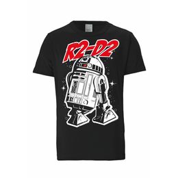 logoshirt Printshirt 'R2-D2' Herren Gr&ouml;&szlig;e L rot / schwarz / wei&szlig;