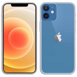 cofi1453 Handyhülle Silikon Hülle Basic für iPhone 12 Mini Case TPU Soft Handy Cover Schut