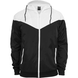 Urban Classics Jacke 'Arrow' Herren Gr&ouml;&szlig;e M schwarz / wei&szlig;