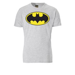 logoshirt T-Shirt 'BATMAN' Herren Gr&ouml;&szlig;e XS gelb / grau / schwarz