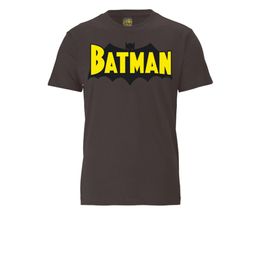 logoshirt Shirt 'BATMAN - WINGS' Herren Gr&ouml;&szlig;e S dunkelgrau